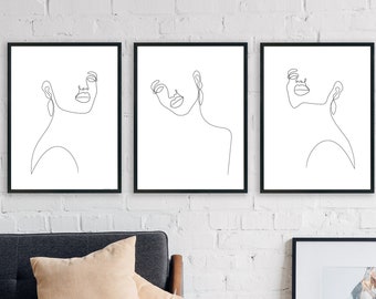 African line art | Etsy