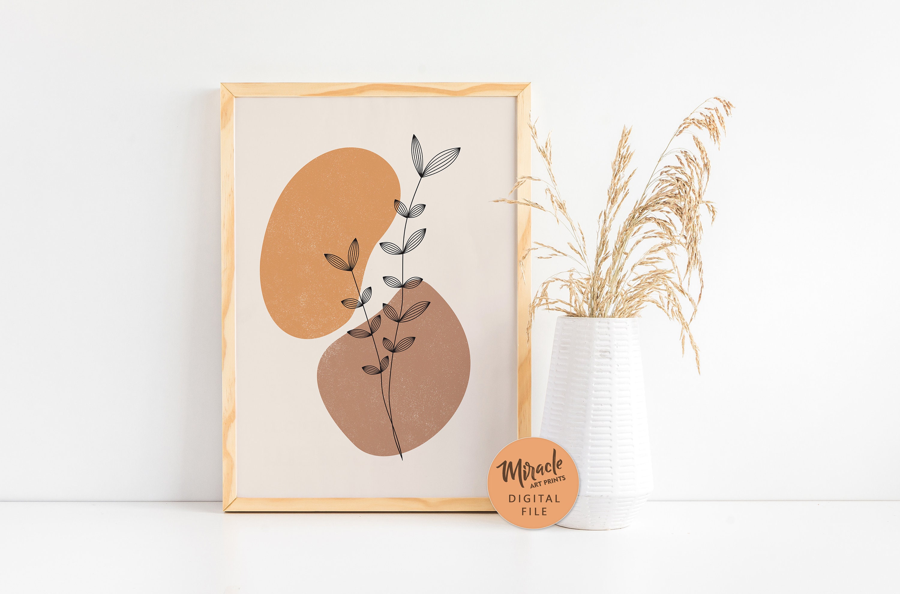 Boho art set of 5 prints boho gallery wall set of 5 prints | Etsy