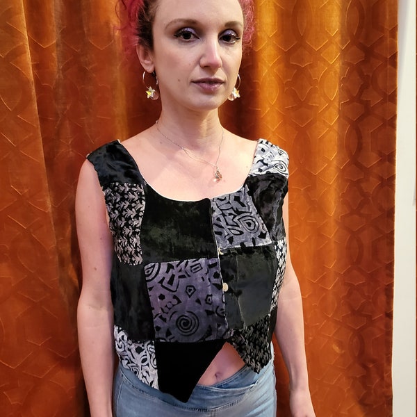 Velvet Patchwork - Etsy