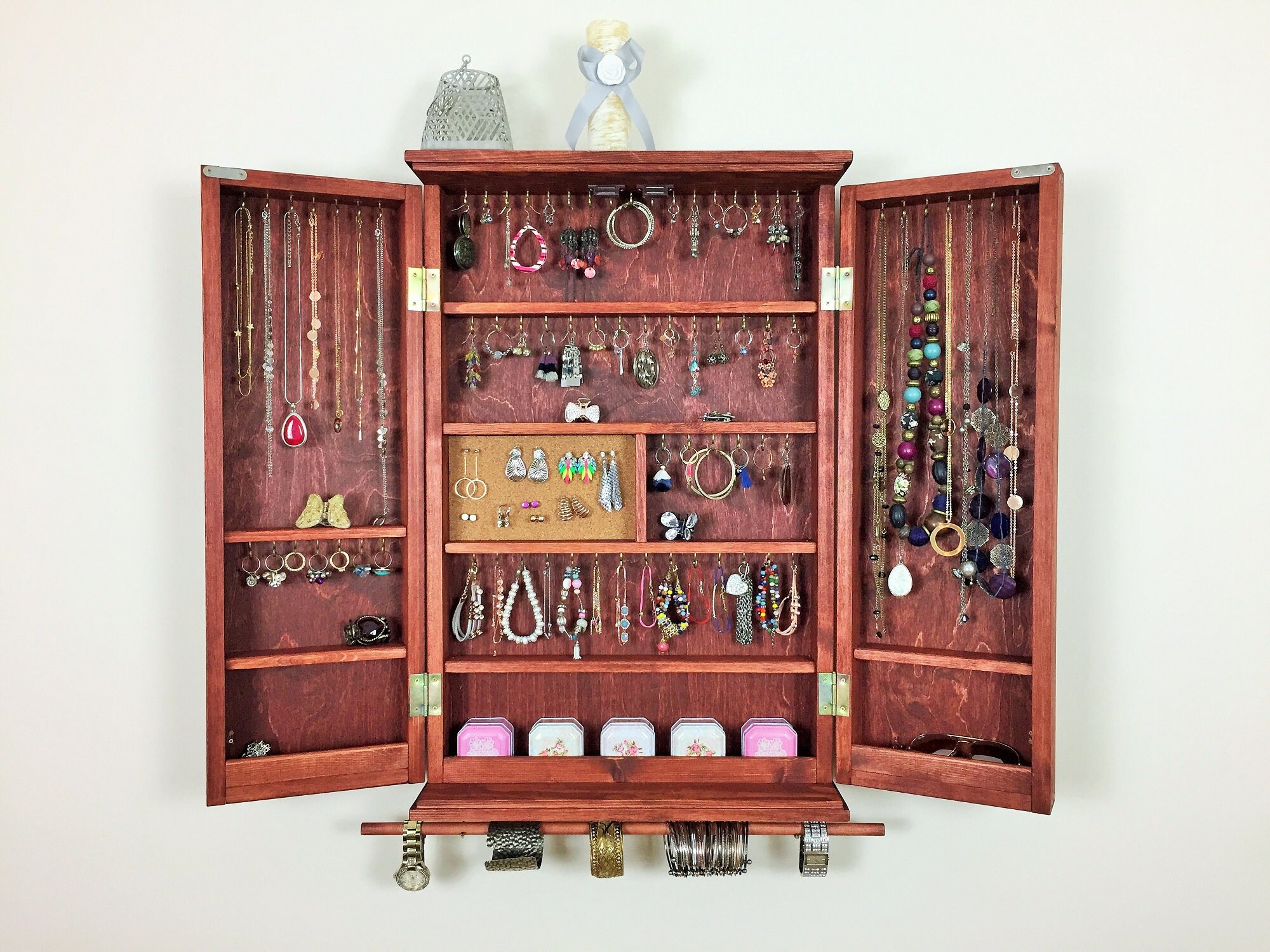 Jewelry Organizer Personalized Gift Earring Holder Jewelry | Etsy