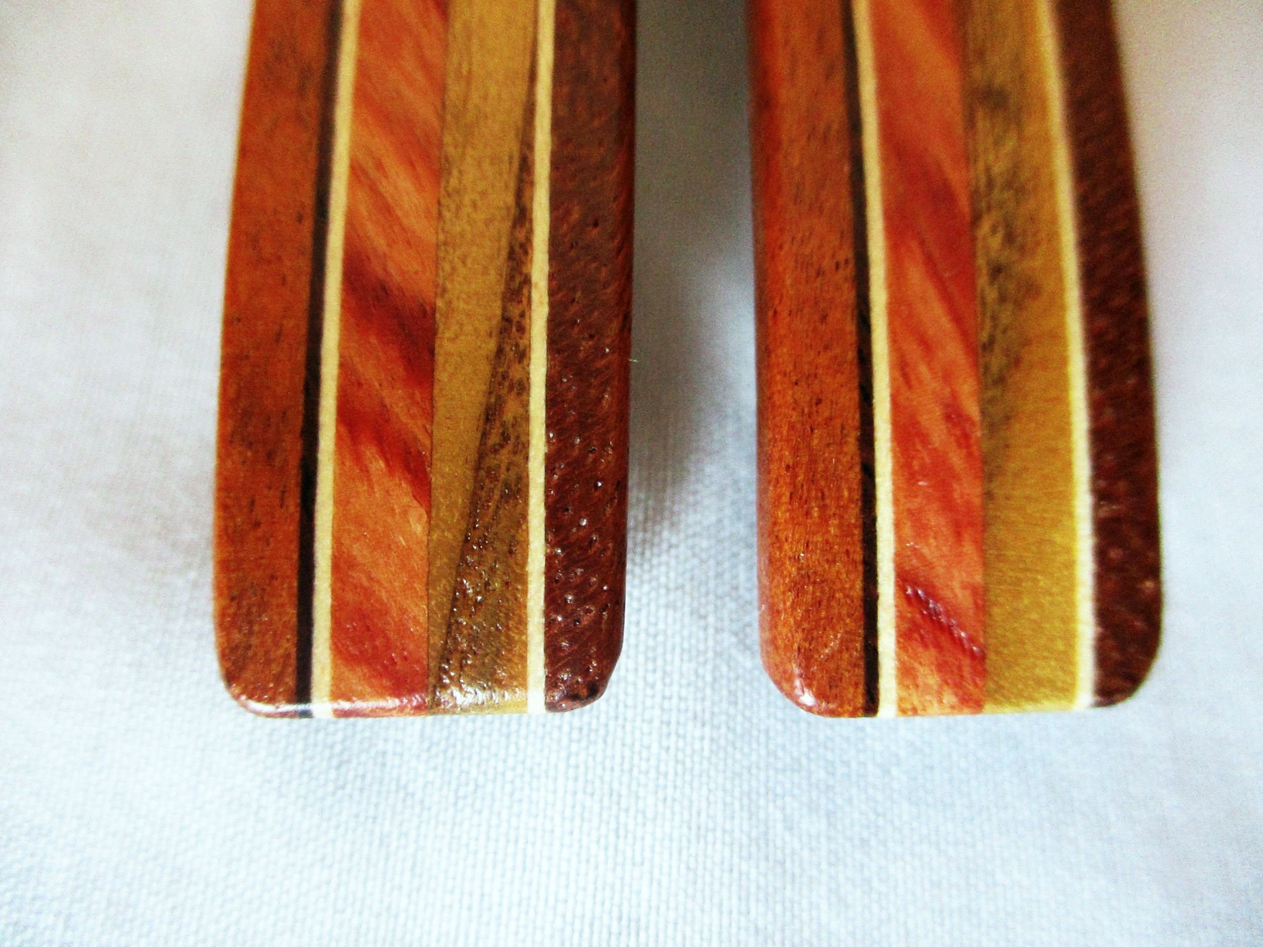 Wooden Hair Clip Small Hair Clip Inlay Hair Clip Handmade - Etsy New ...