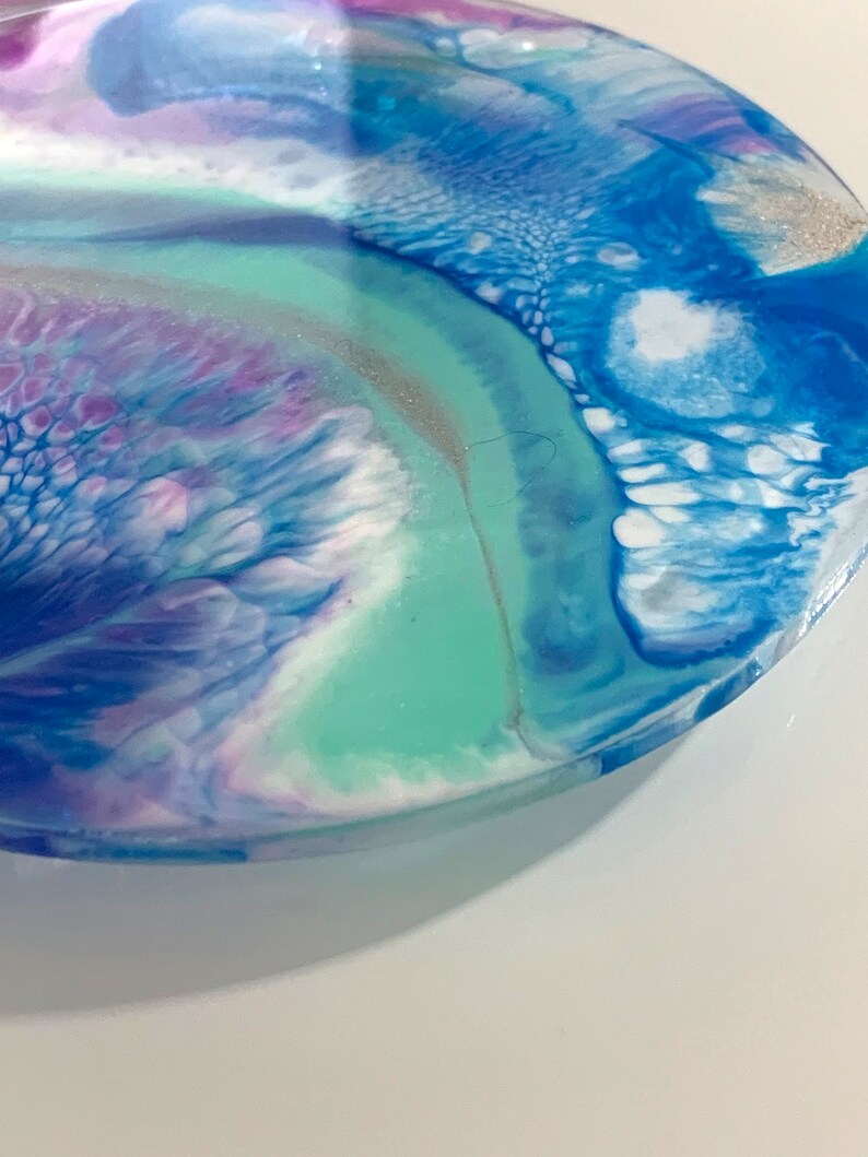 Set of Four Transparent Acrylic Coasters - Etsy