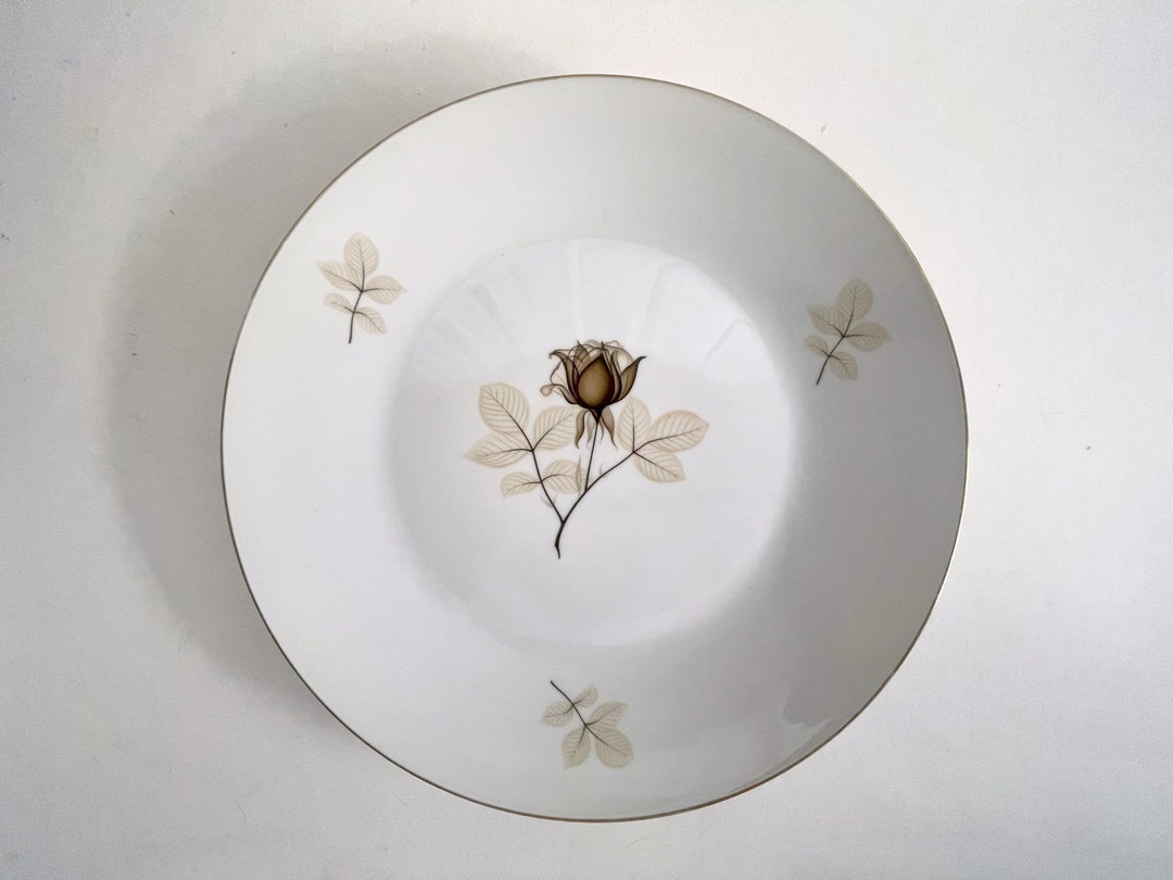Rosenthal Studio Line, Plate, Bowl, Form 2000 'shadow Rose' or 'black ...