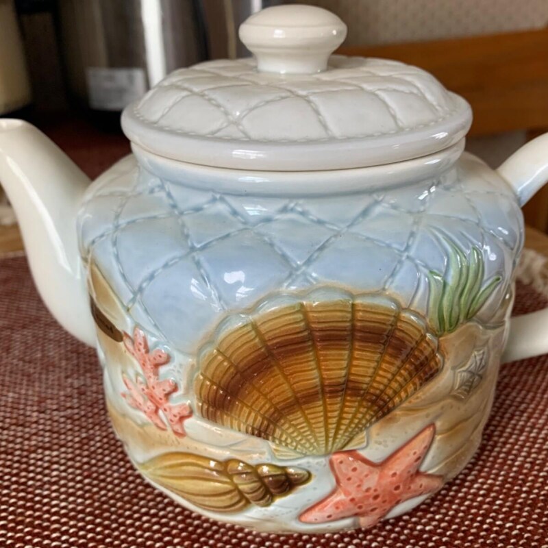 Beach Teapot - Etsy