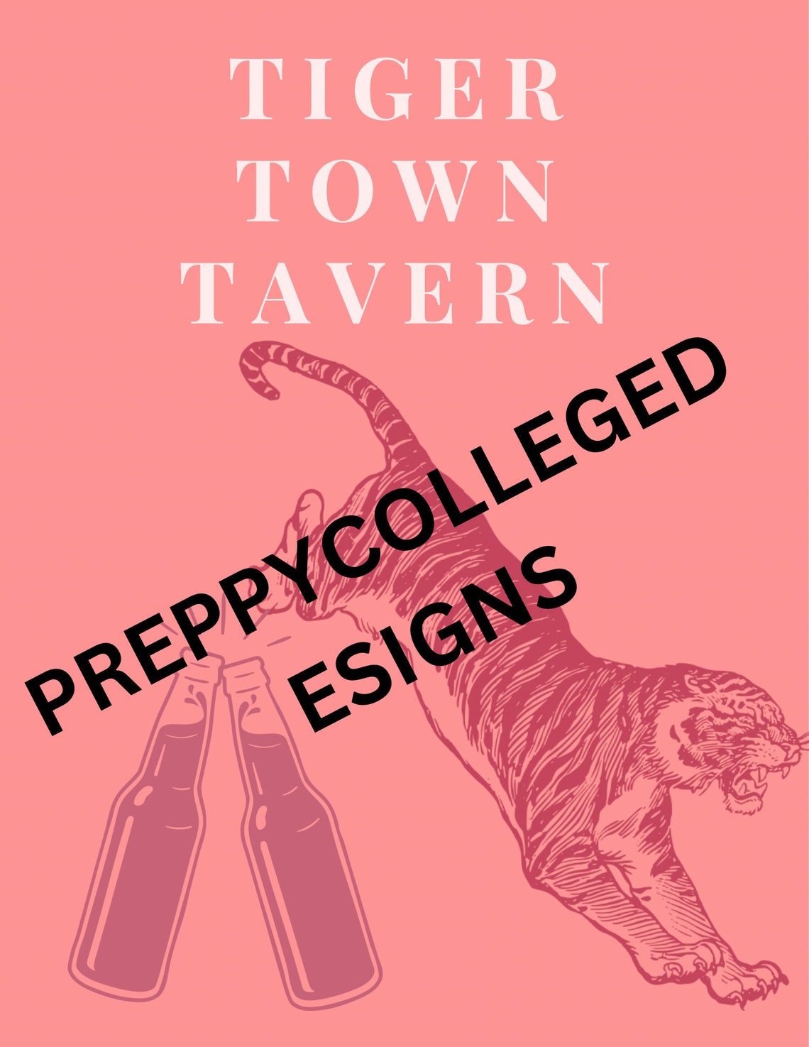 CLEMSON UNIVERSITY Preppy Wall Print Out Decor - Etsy