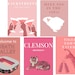 CLEMSON UNIVERSITY Preppy Wall Print Out Decor - Etsy