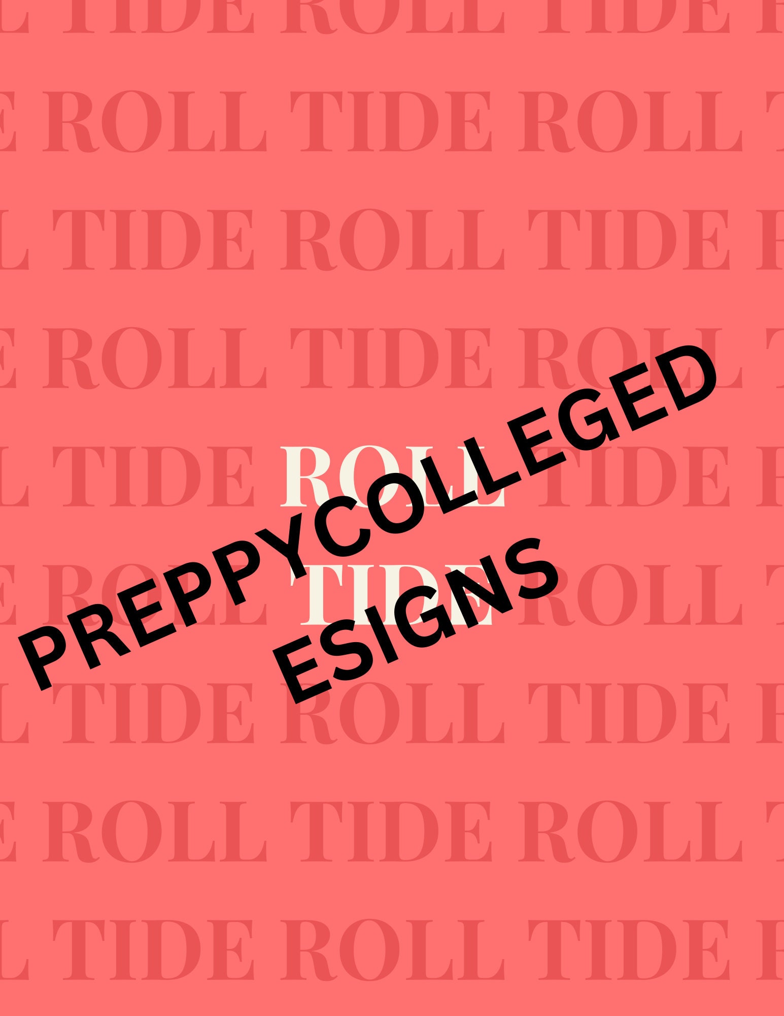 UNIVERSITY OF ALABAMA Preppy Wall Print Out Decor! - Etsy