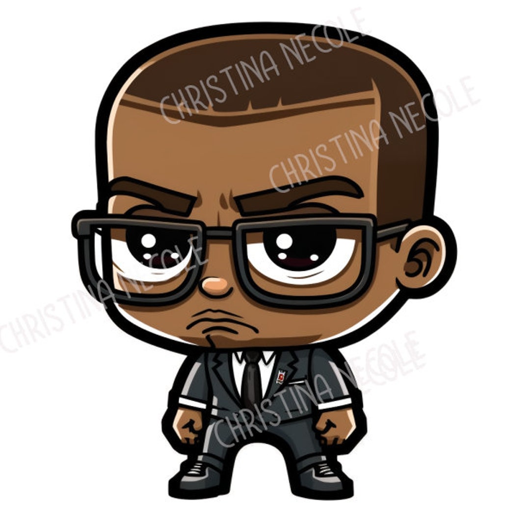 MALCOLM X, Black History, Clip Art, Sublimation - Etsy