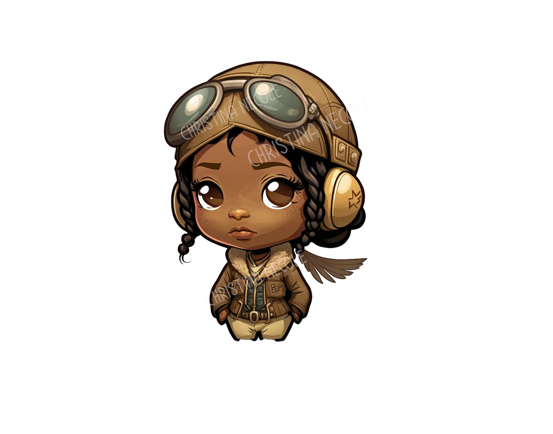 Bessie Coleman, Black History Month, Clip Art, Sublimation - Etsy