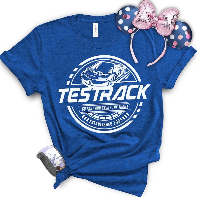 Test Track Shirt Disney EPCOT Shirt Testtrack Shirt Disney | Etsy