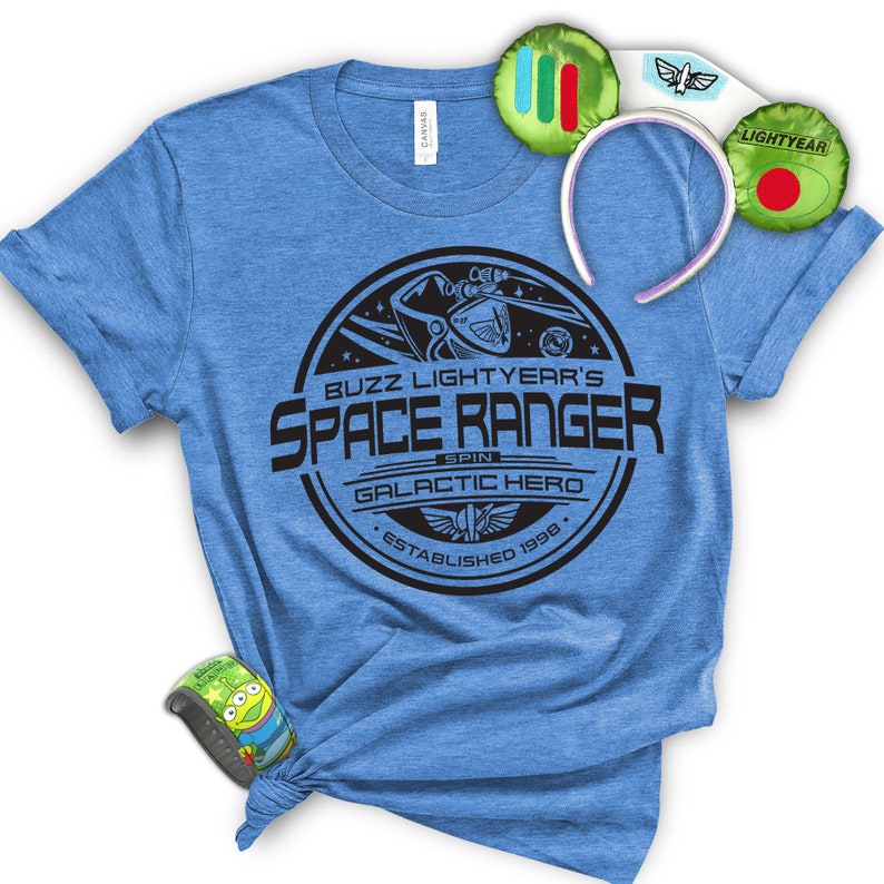 Buzz Lightyear Toy Story Buzz Shirt Galactic Hero Space - Etsy