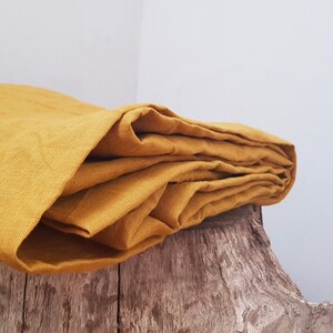 Mustard Yellow Linen Sheets - Full Size - King Size - Queen Size ...