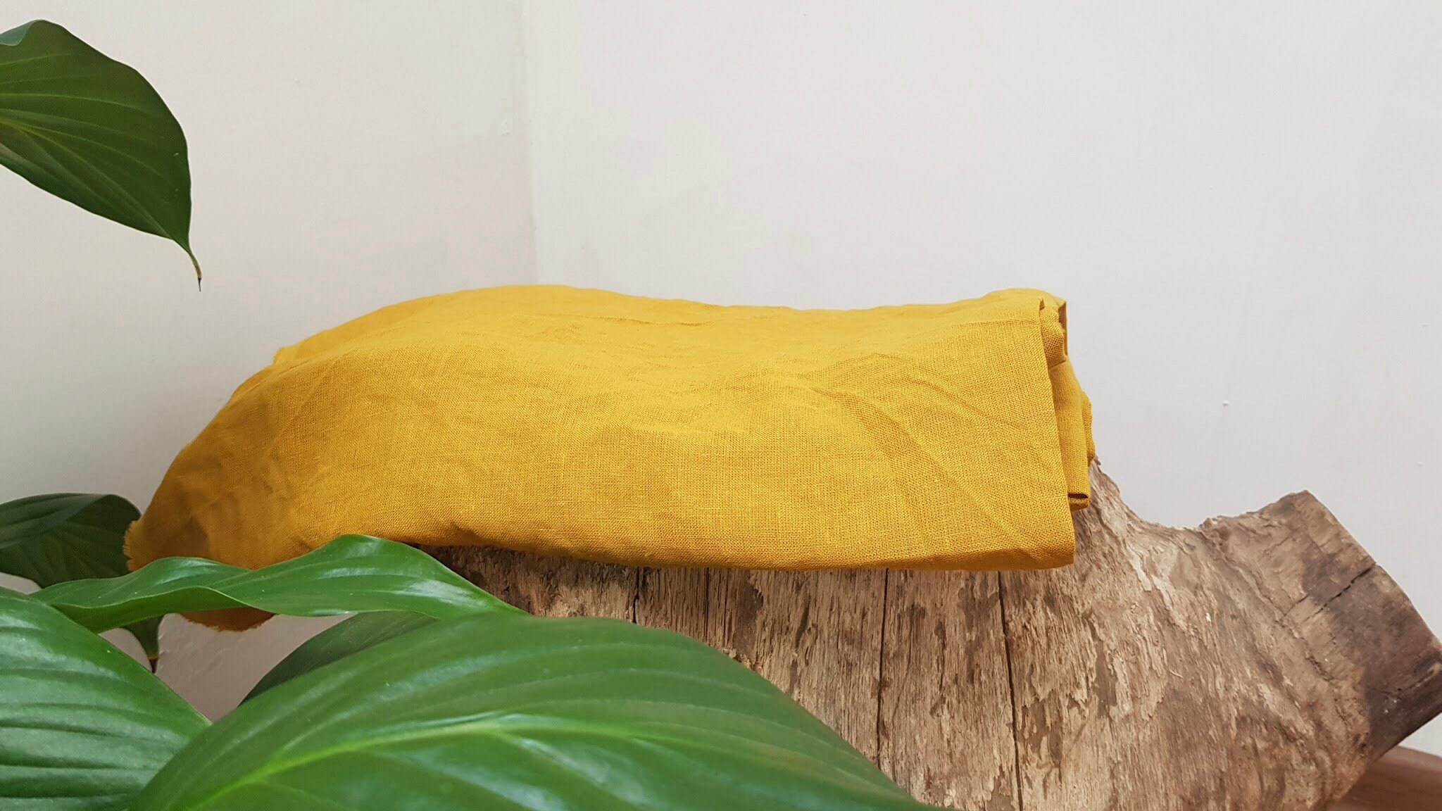 Mustard Yellow Linen Sheets - Full Size - King Size - Queen Size ...