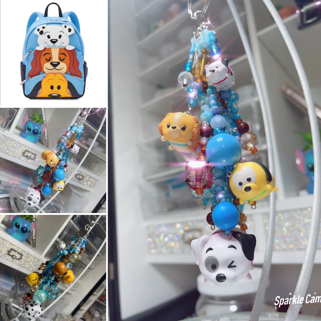 Dog Theme Charm With Pluto, Lady, Patch and Pongo - Etsy