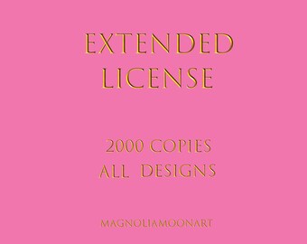 Extended License for One Design. Extended License for Commercial Use ...