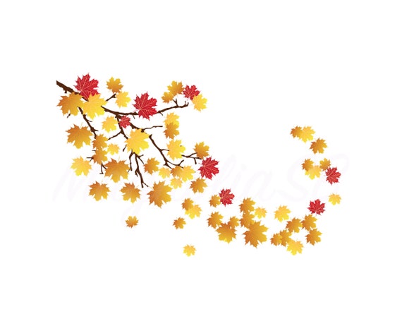 Autumn Tree Branch Clip Art
