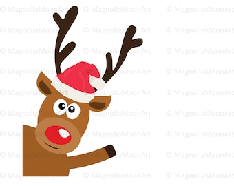 Santa Claus With Reindeer Svg, Santa Svg, Deer Svg, Cut File for Cricut ...