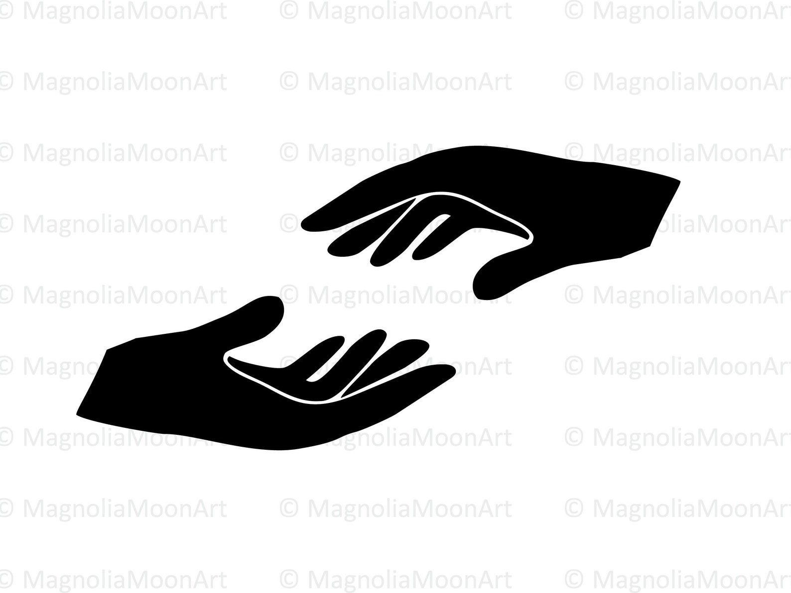 Imágenes prediseñadas SVG de manos que ayudan: Gráficos de apoyo y ...