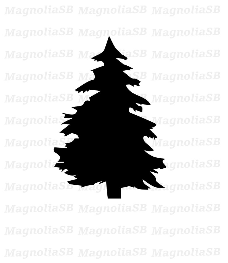 Fir Tree Svg Tree Svg Cut File for Cricut Tree Dxf Forest - Etsy Canada