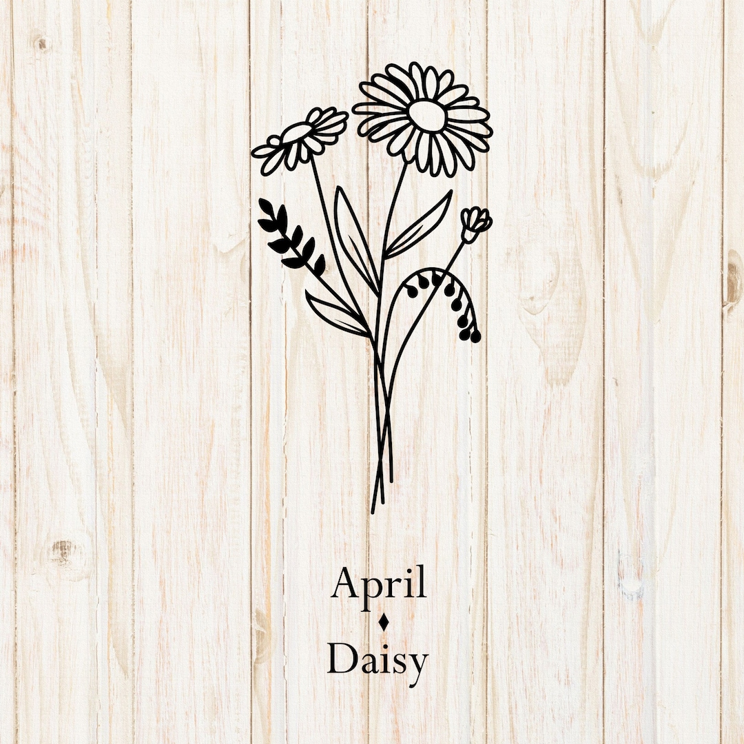 Birth Month Flower Svg, Birth Month Flower Bouquet, Cut File for Cricut ...
