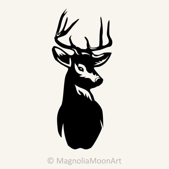 Makkelijke Tekening Van Een Hertengezicht Herten Hoofd Tekening Vector