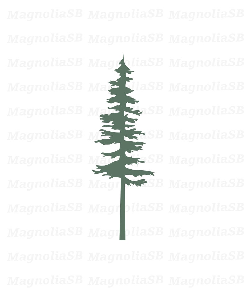 Pine Tree Svg Tree Svg Forest Svg Cut File for Cricut PNG - Etsy