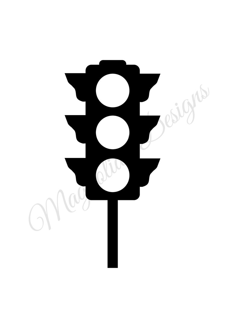Traffic Light SVG Bundle: Road Sign Cut Files (digital Download) - Etsy