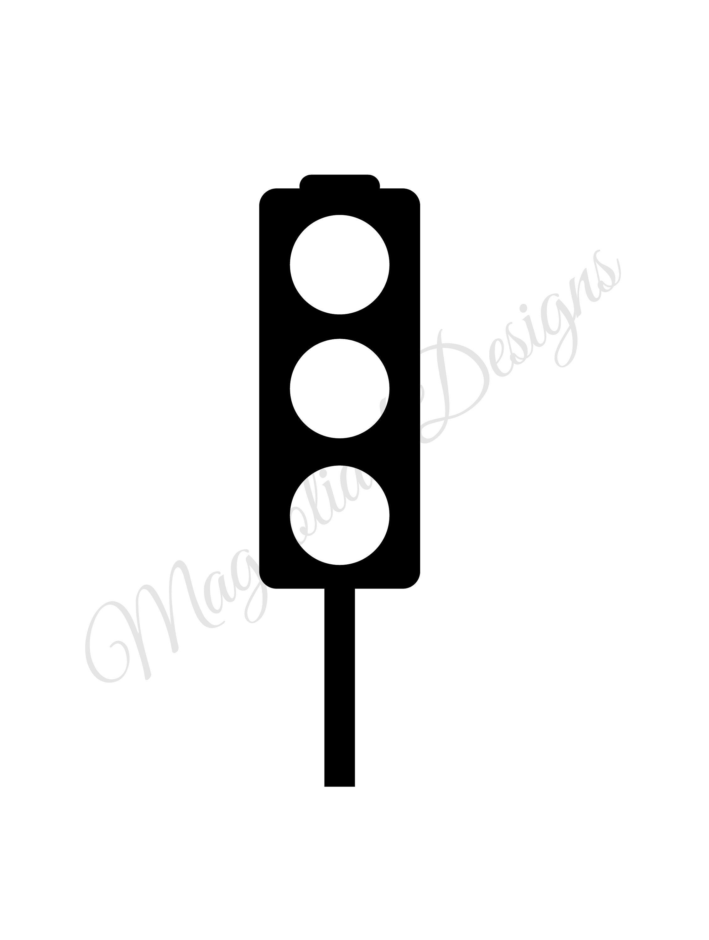 Traffic Light SVG Bundle: Road Sign Cut Files (digital Download) - Etsy
