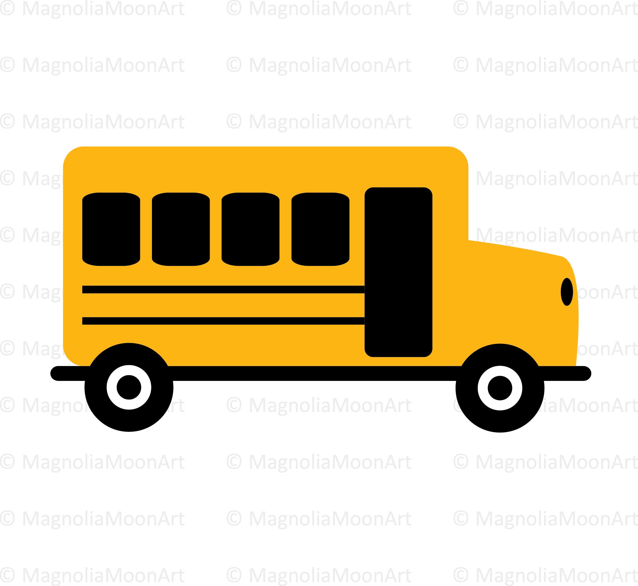 School Bus Svg, Layered Bus Svg, Cut File for Cricut, PNG, Jpg, Back to ...