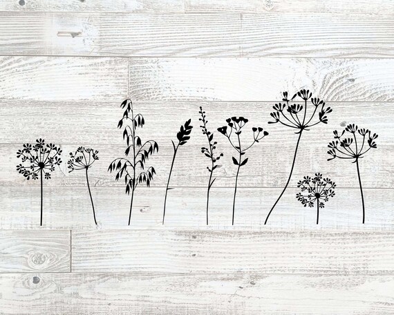 Field Grass Svg Grass Svg Cut File for Cricut Meadow Grass - Etsy