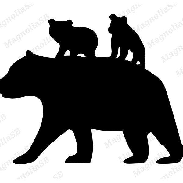 Mignon ours maman svg - Etsy France