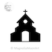 Church Building SVG, Church DXF, Clipart, Cutting, Vector, Church ...