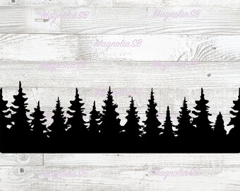 Pine Tree SVG DXF Tree Clip Art Cut File for Cricut | Etsy