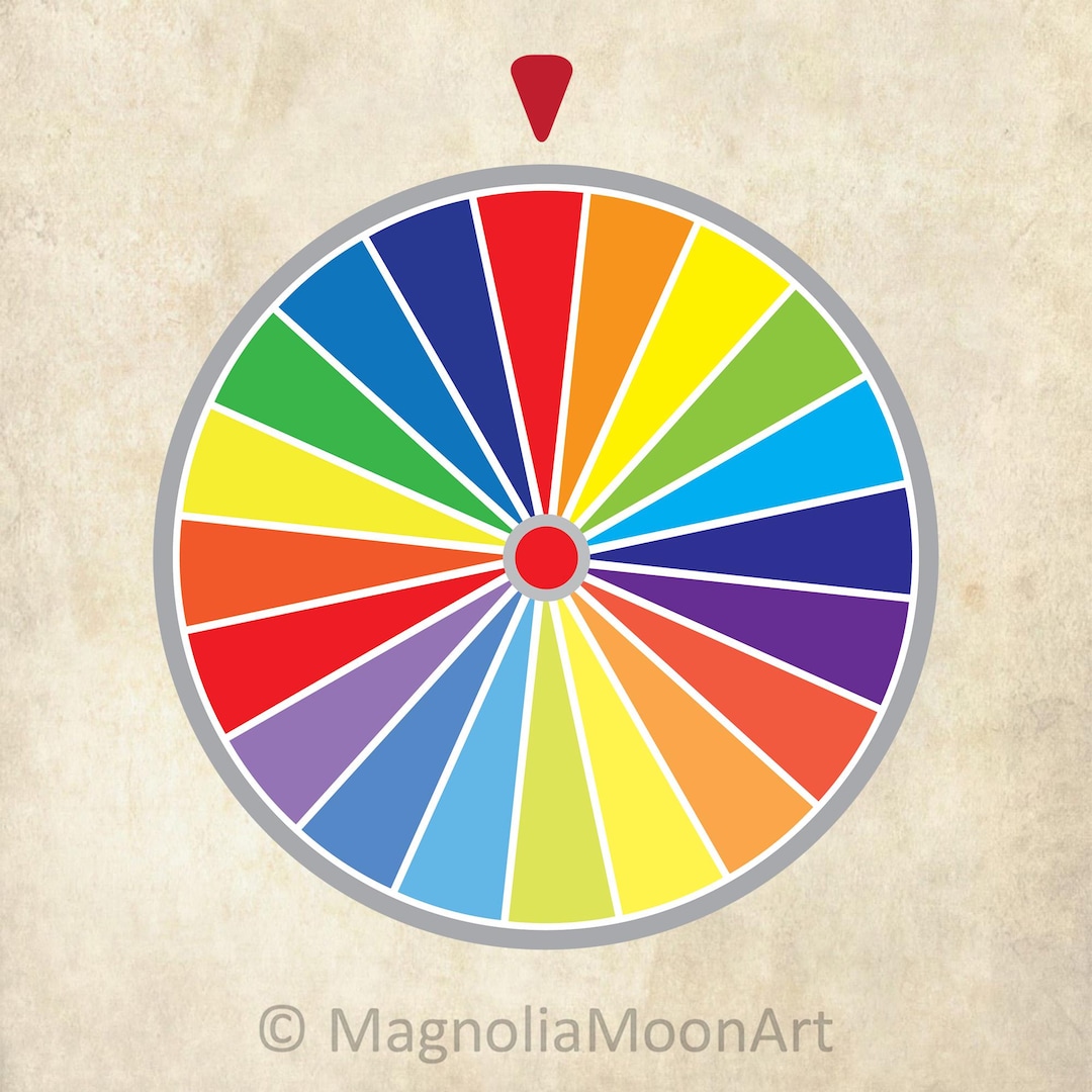 Wheel of Fortune SVG: Game Board Spinner Clip Art (digital Download) - Etsy
