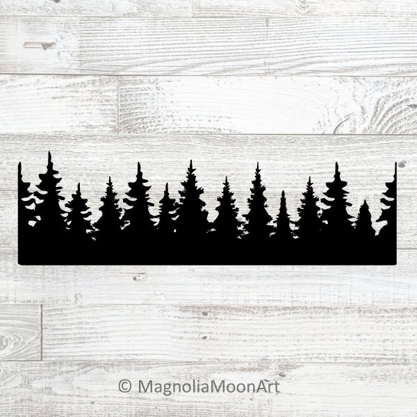 Tree Line - Etsy