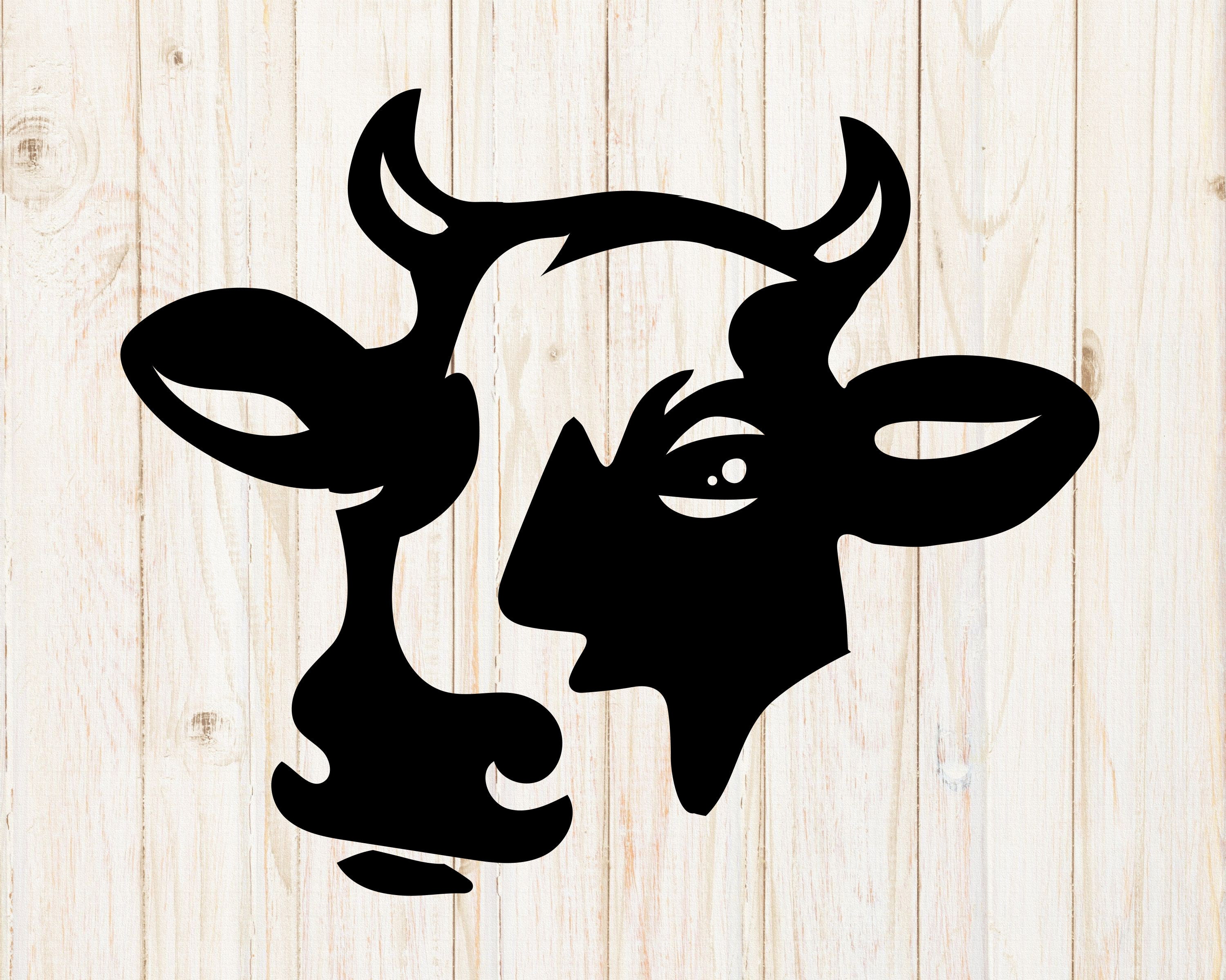 Cow Svg Cow Head Svg Cut File for Cricut PNG Farm Animal - Etsy India