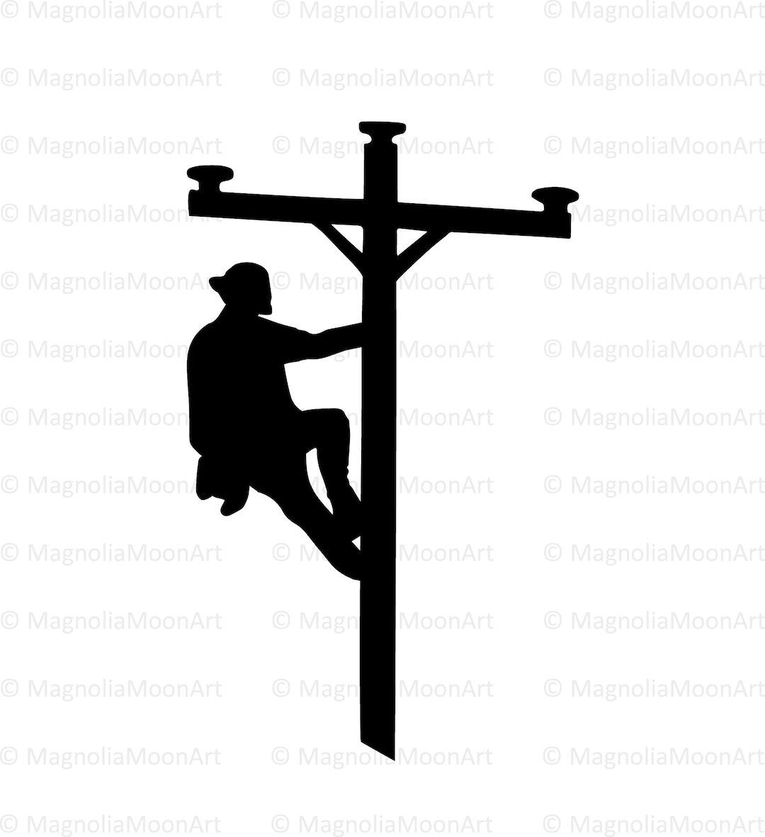 Lineman Electrician Svg, Cut File for Cricut, Lineworker Svg, PNG, Jpg ...