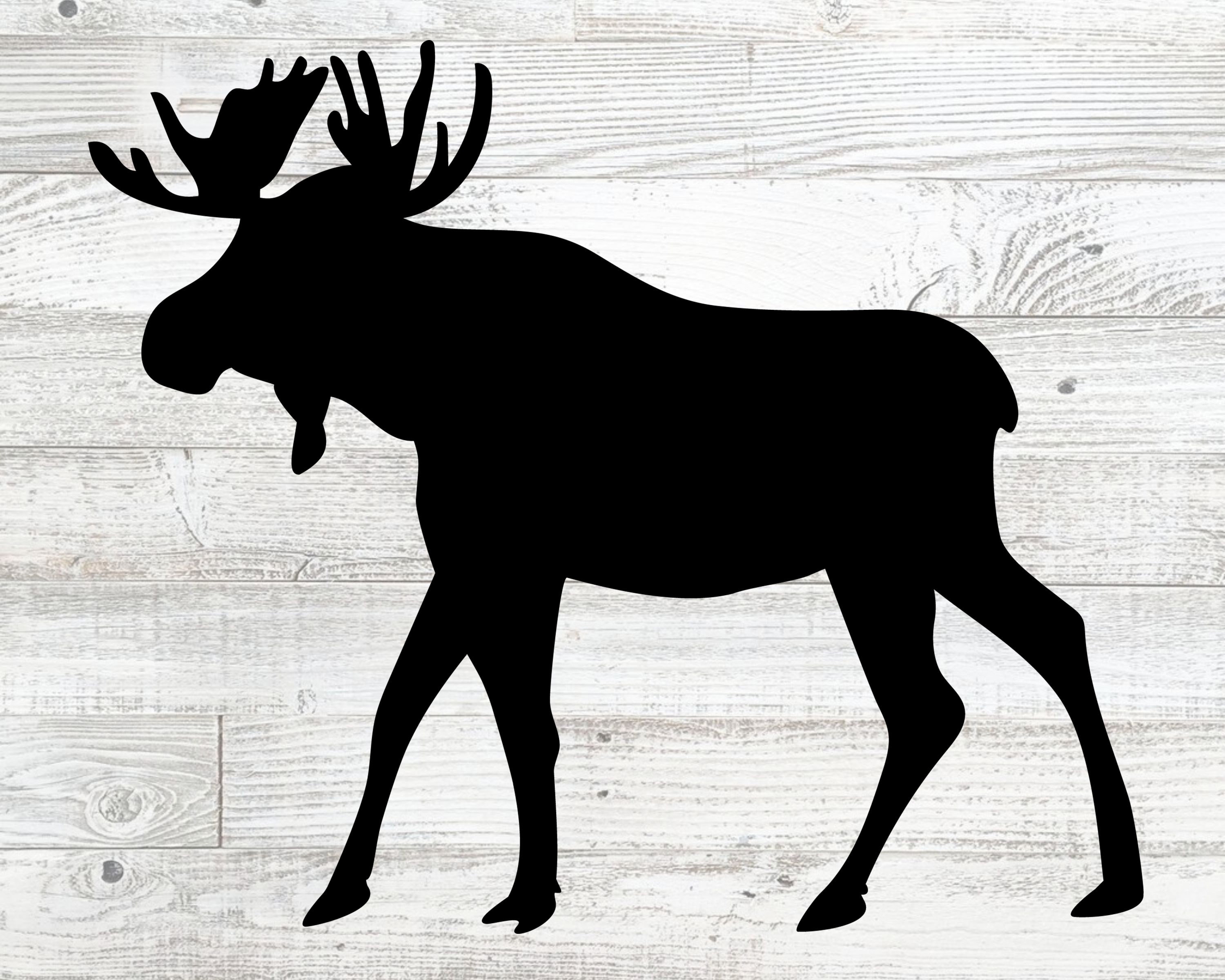 Moose Svg Wild Animal Svg Cut File for Cricut Moose - Etsy