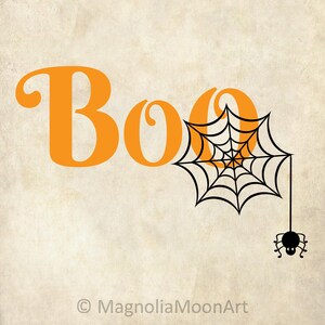 Boo Spider Web Svg, Spider Web Svg, Funny Spider Svg, Cut File for ...
