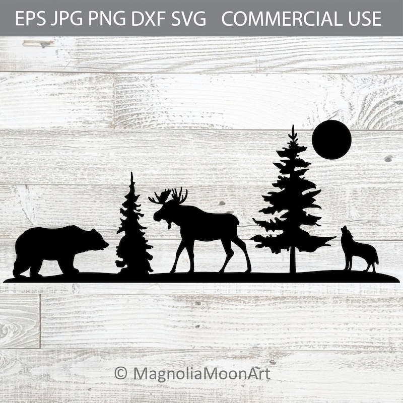Etsy Moose Art - Etsy