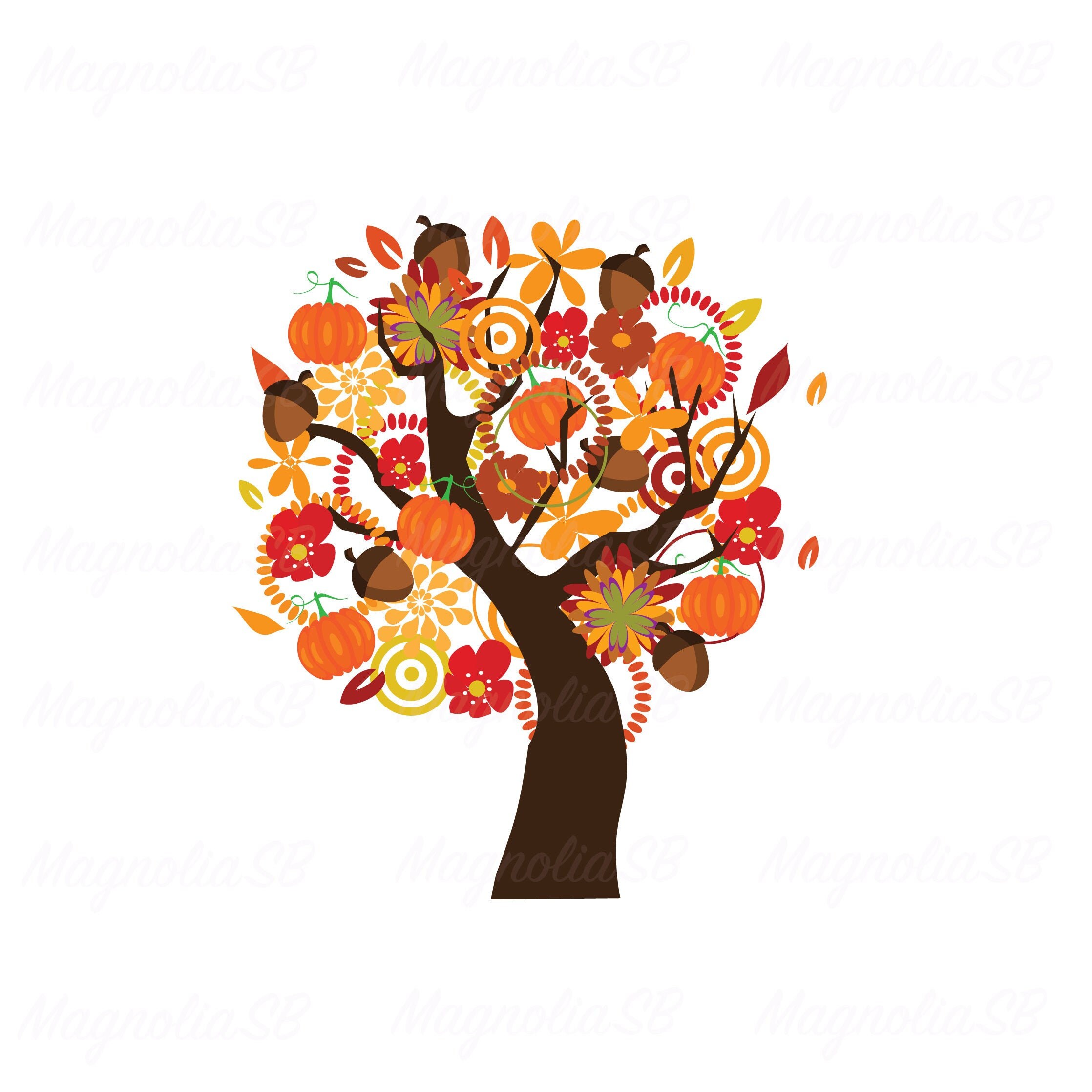 Autumn Tree Clip Art