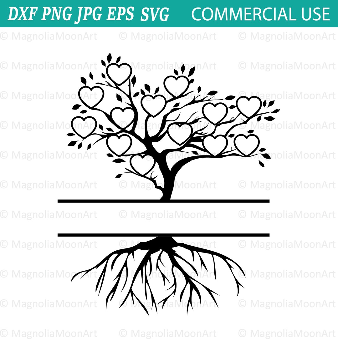 Family Tree 13 Members Svg, Family Reunion Svg, Tree Svg, Tree of Life ...
