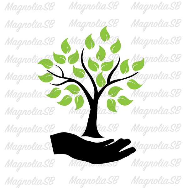 Hand Tree - Etsy