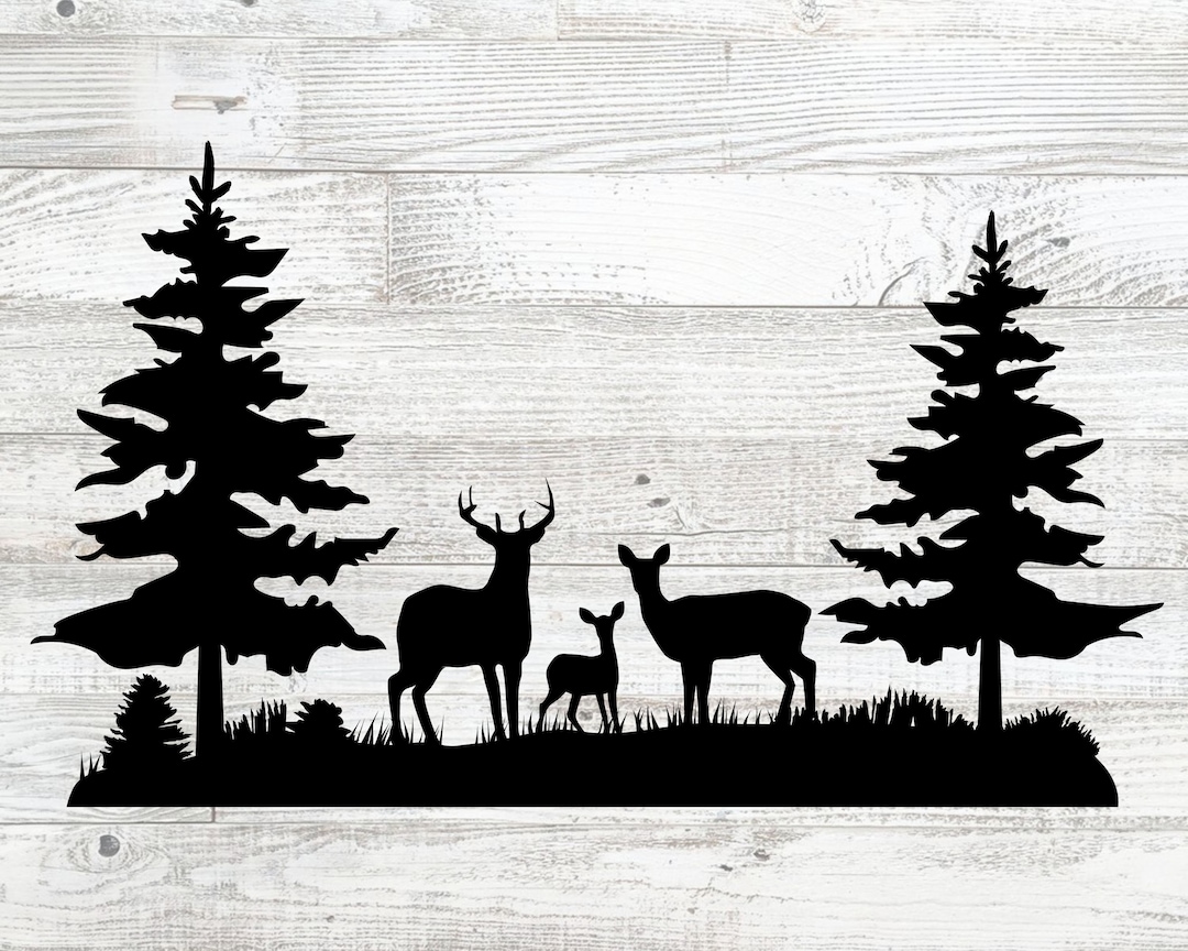 Familie der Hirsche svg Reh Familie svg Reh svg Reh svg - Etsy Schweiz