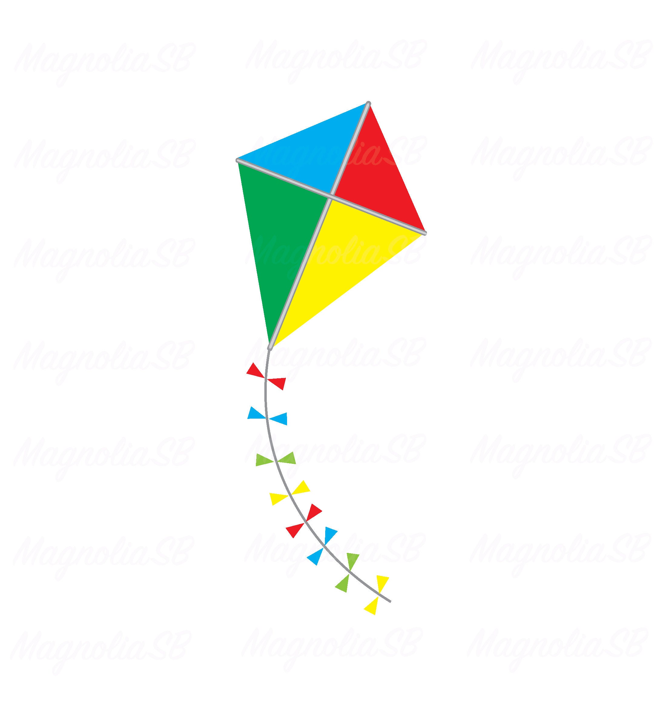 Kites Clip Art