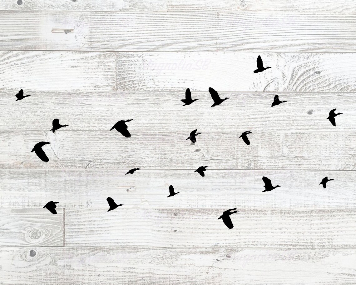 Birds Flying SVG Birds DXF Birds Svg Cut File for Cricut - Etsy Canada