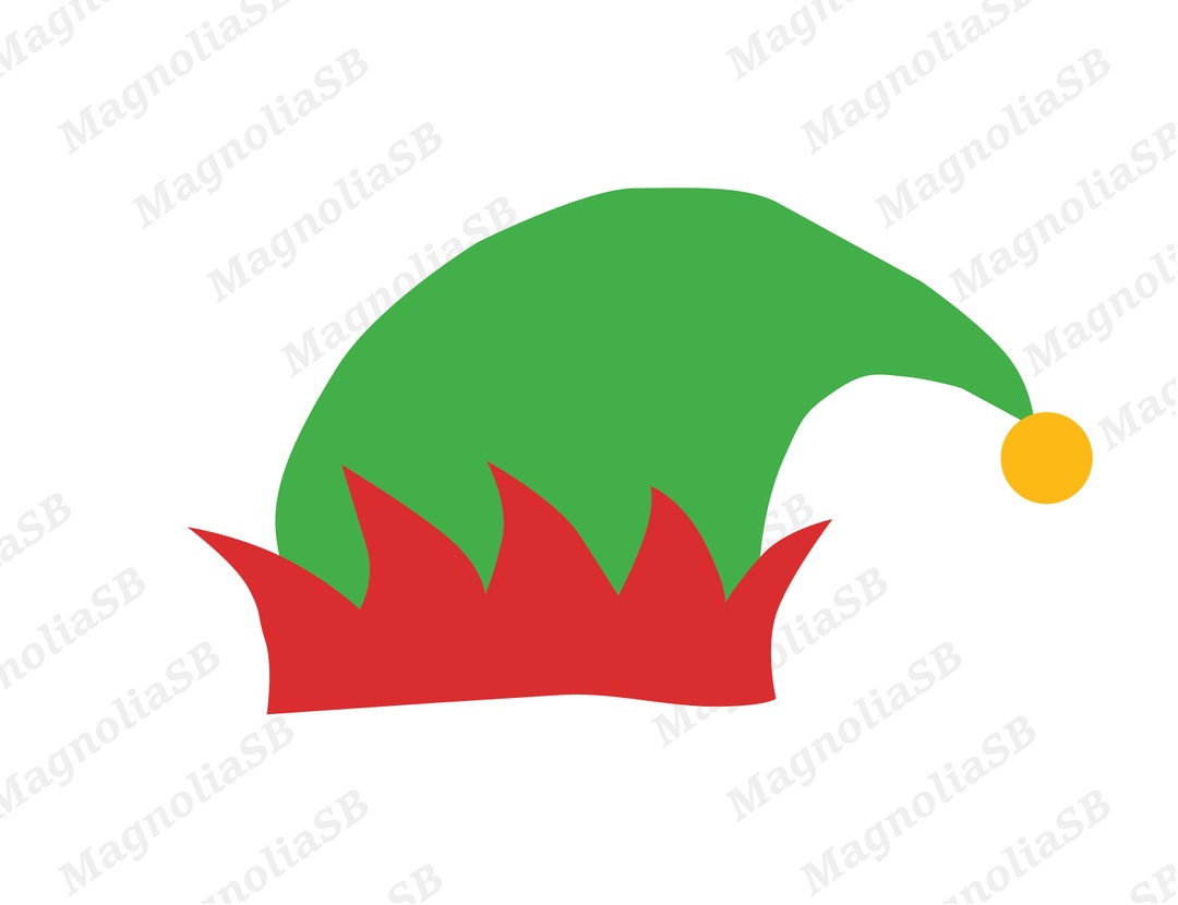 Elf Hat Svg Elf Svg Cut File for Cricut Christmas Svg - Etsy