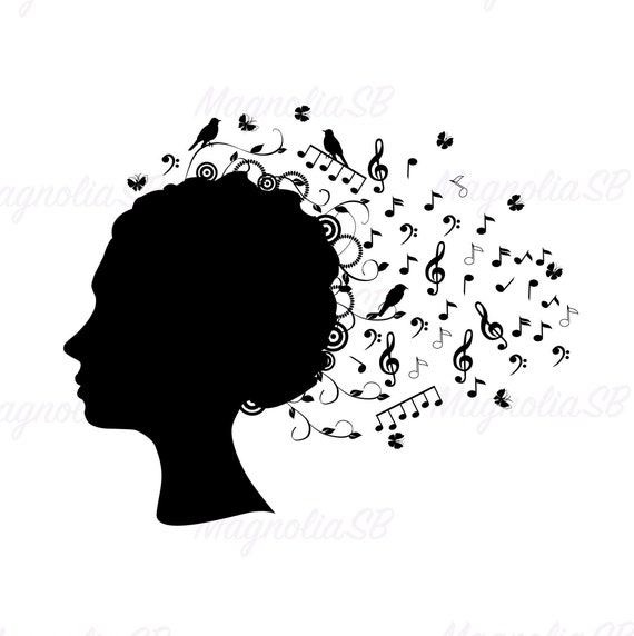 Head From Musical Notes