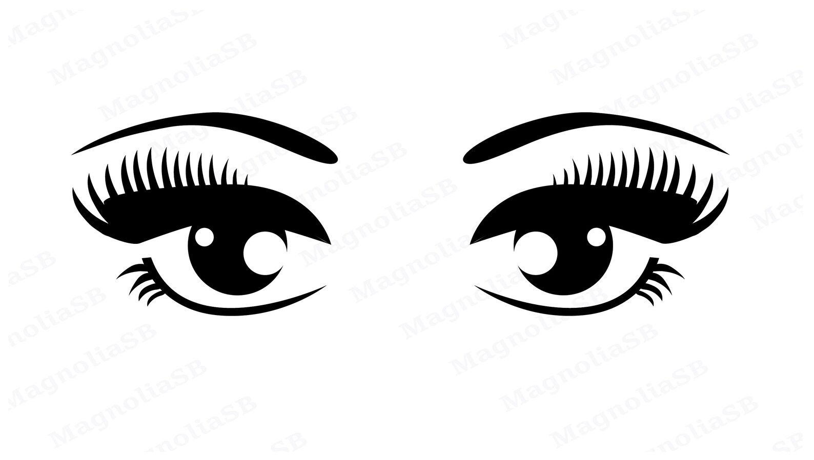 Pretty Eyes With Long Lashes Svg Long Lashes Svg Pretty Eyes - Etsy