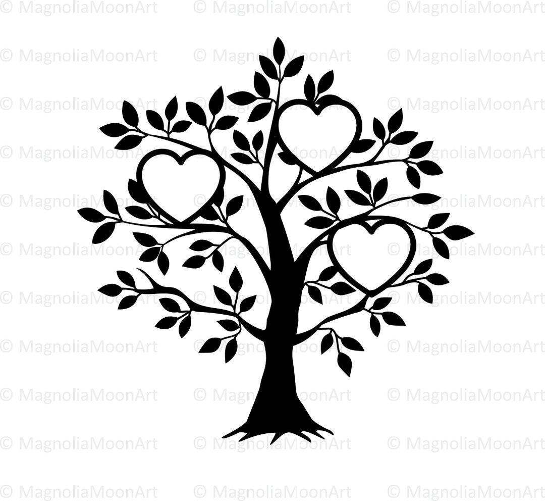 Family Tree 3 Members Svg. Family Reunion Svg. Tree Svg. Tree of Life ...